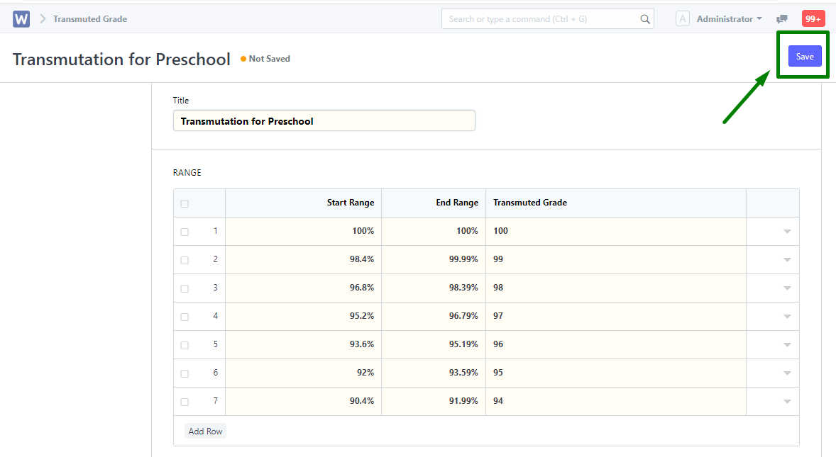 How to Setup Transmuted Grades (Basic Ed to SHS)